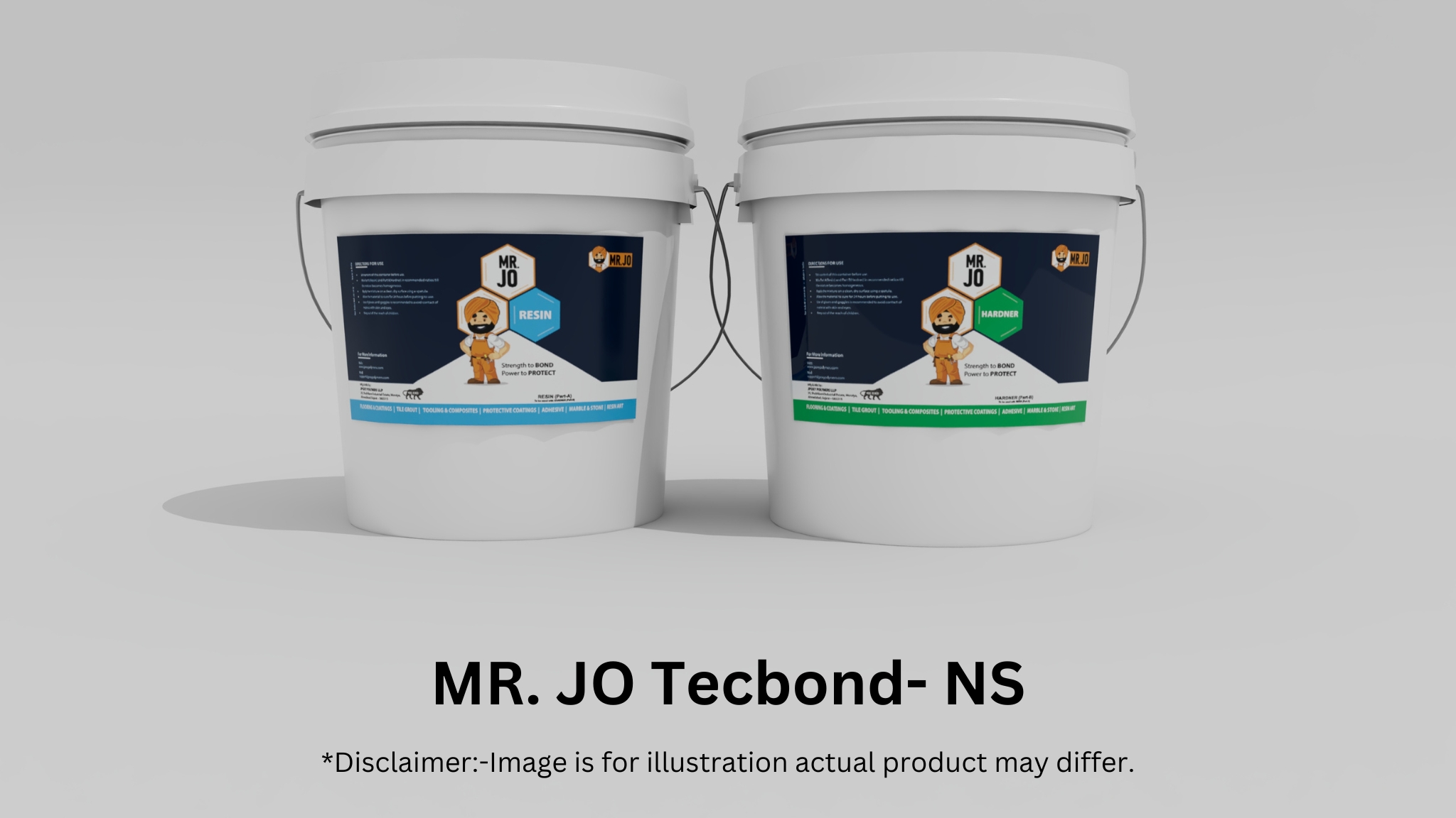 MR. JO Tecbond-NS Non Sag Epoxy Adhesive for Construction