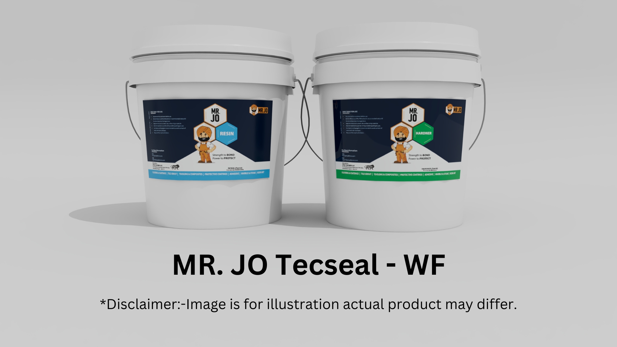 Mr. JO Tecseal – WF | Epoxy Adhesive for Wood Fixtures