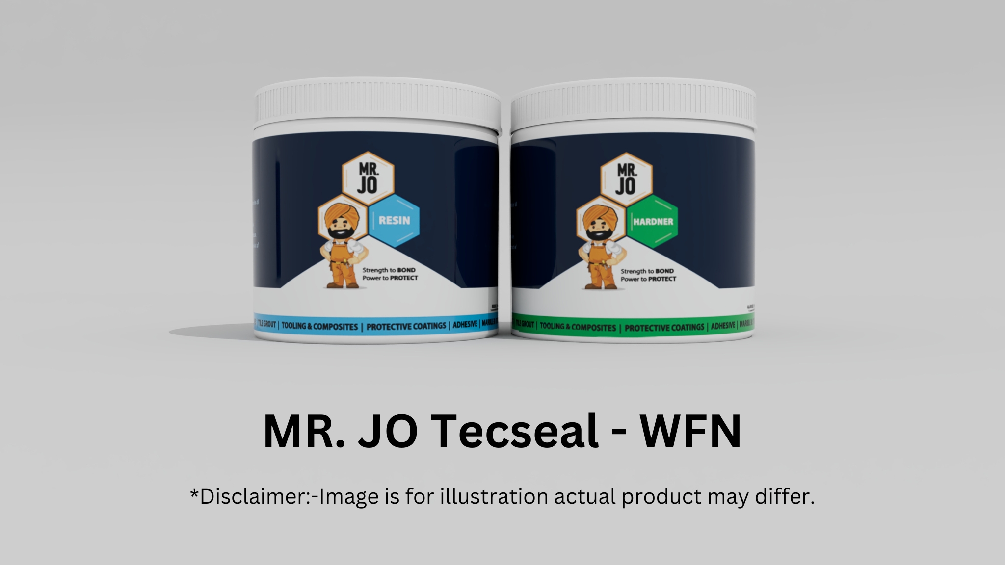 Mr. JO Tecseal – WFN Dark Brown Color Epoxy Wood Filler