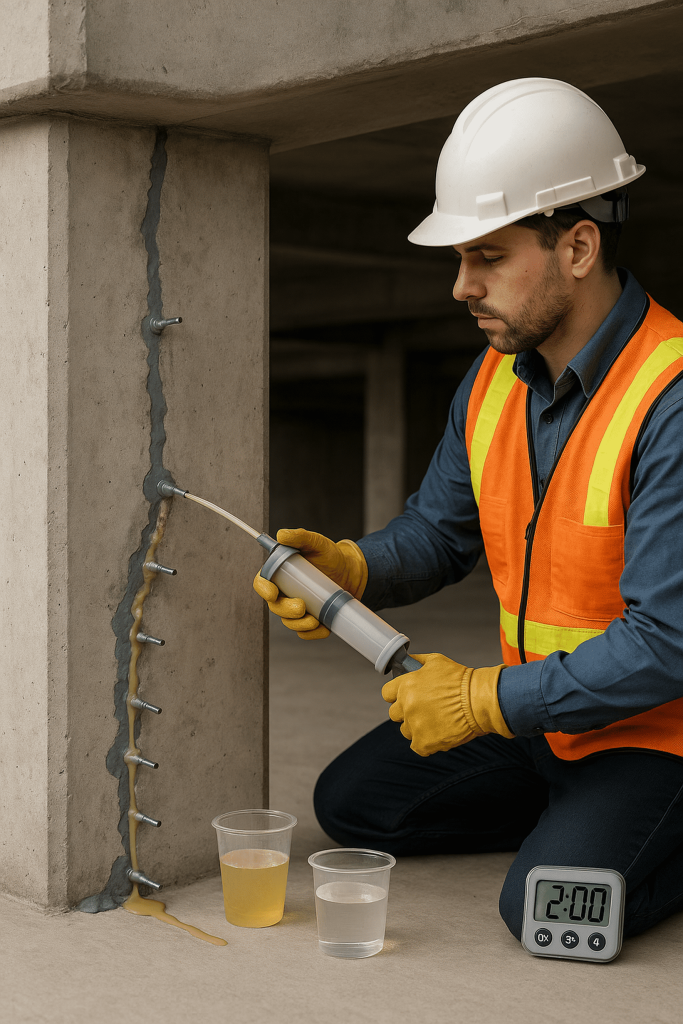 MR. JO Inject – MV : Medium Viscosity Epoxy Injection Grout for ...