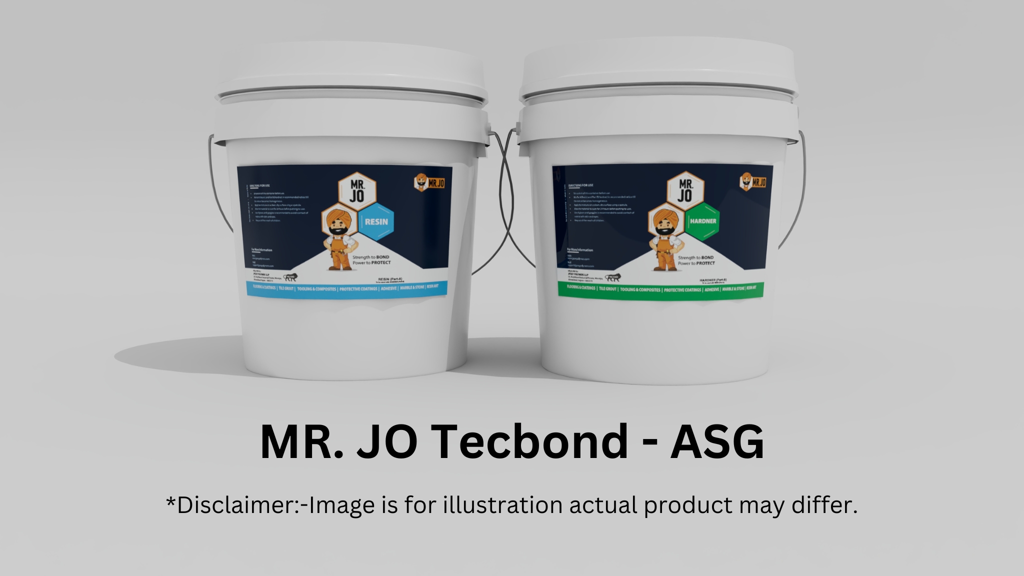 MR. JO Tecbond - ASG Epoxy adhesive food contact safe MR. JO